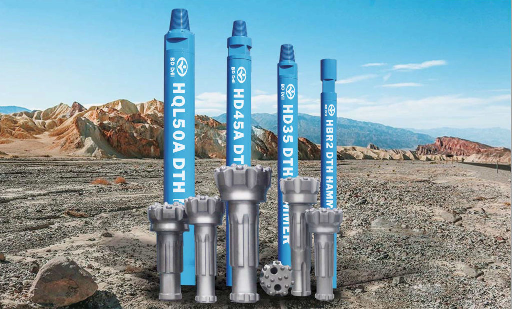 DTH Hammers & Bits - Black Diamond Drilling Australia