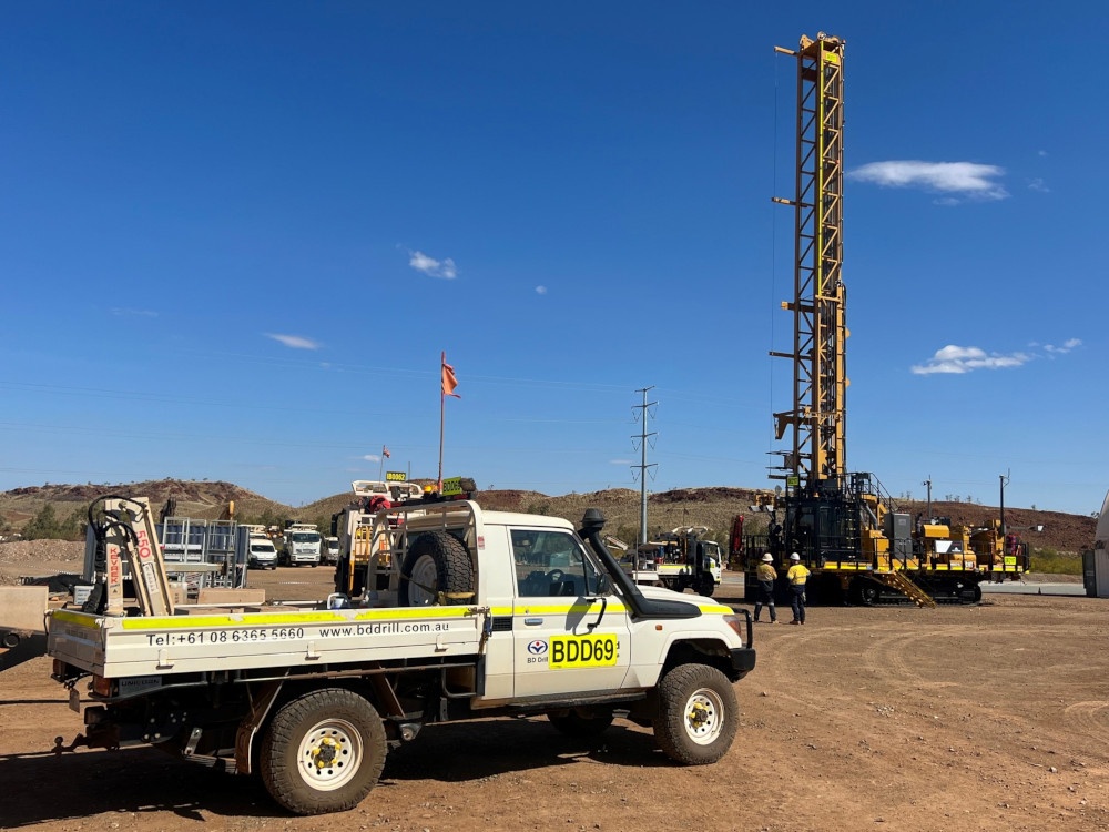 Rotary Drill Pipes - Black Diamond Drilling Australia