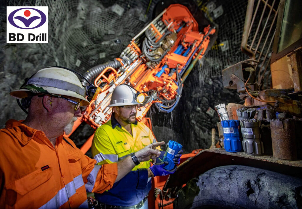 Underground Production Drilling Tools - Black Diamond Drilling Australia
